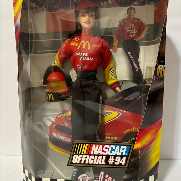 Barbie | Toys | Nascar Barbie 999 Official 94 Mcdonalds Bill Elliot ...